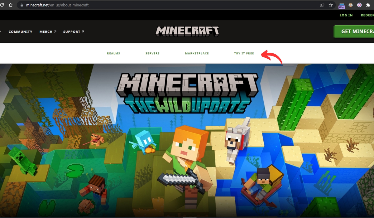 How to get Minecraft for free in 2024