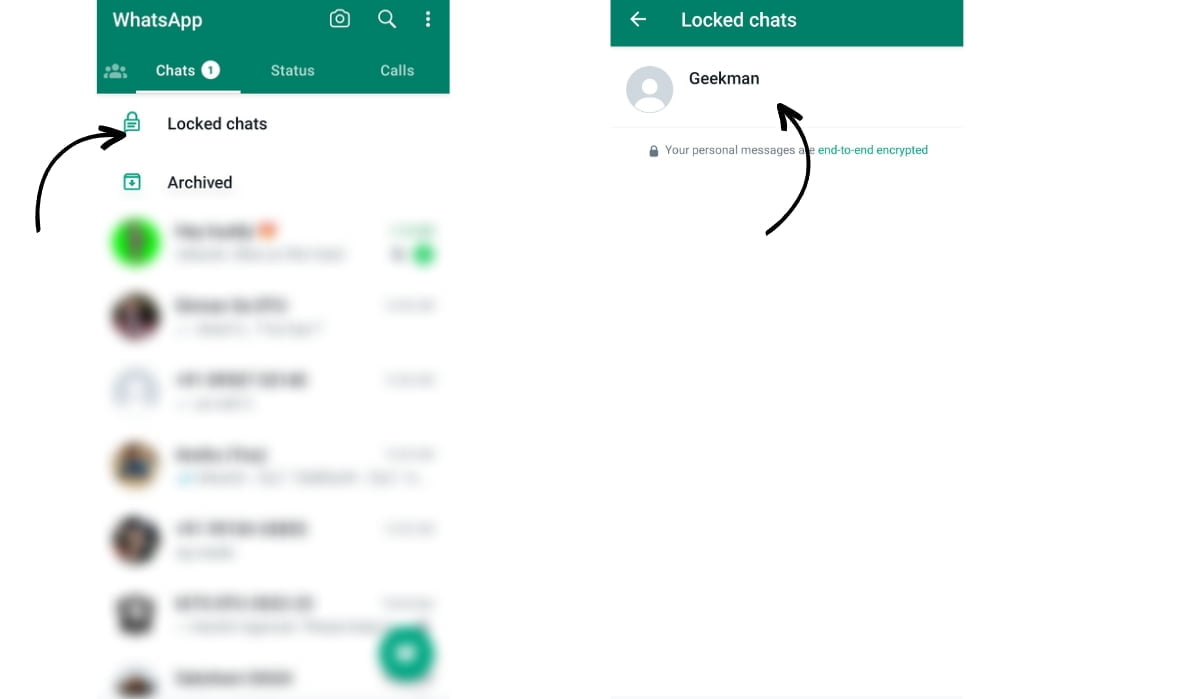 How to use WhatsApp chat lock in 2024
