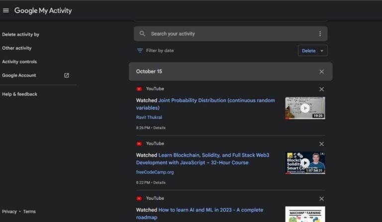 How to Find Your Google History and Delete All Activities (Updated 2024)